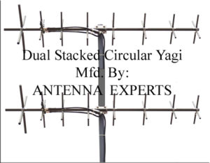 Dual Stacked Circular Polarized Yagi Antenna - Antenna Experts
